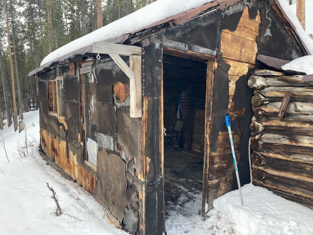 A historic mining cabin stood in Keystone Gulch for more than 100 years ...